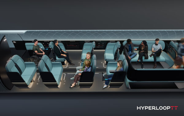 Come si viaggerà nell'Hyperloop TT, il mezzo iperveloce con la cabina ...