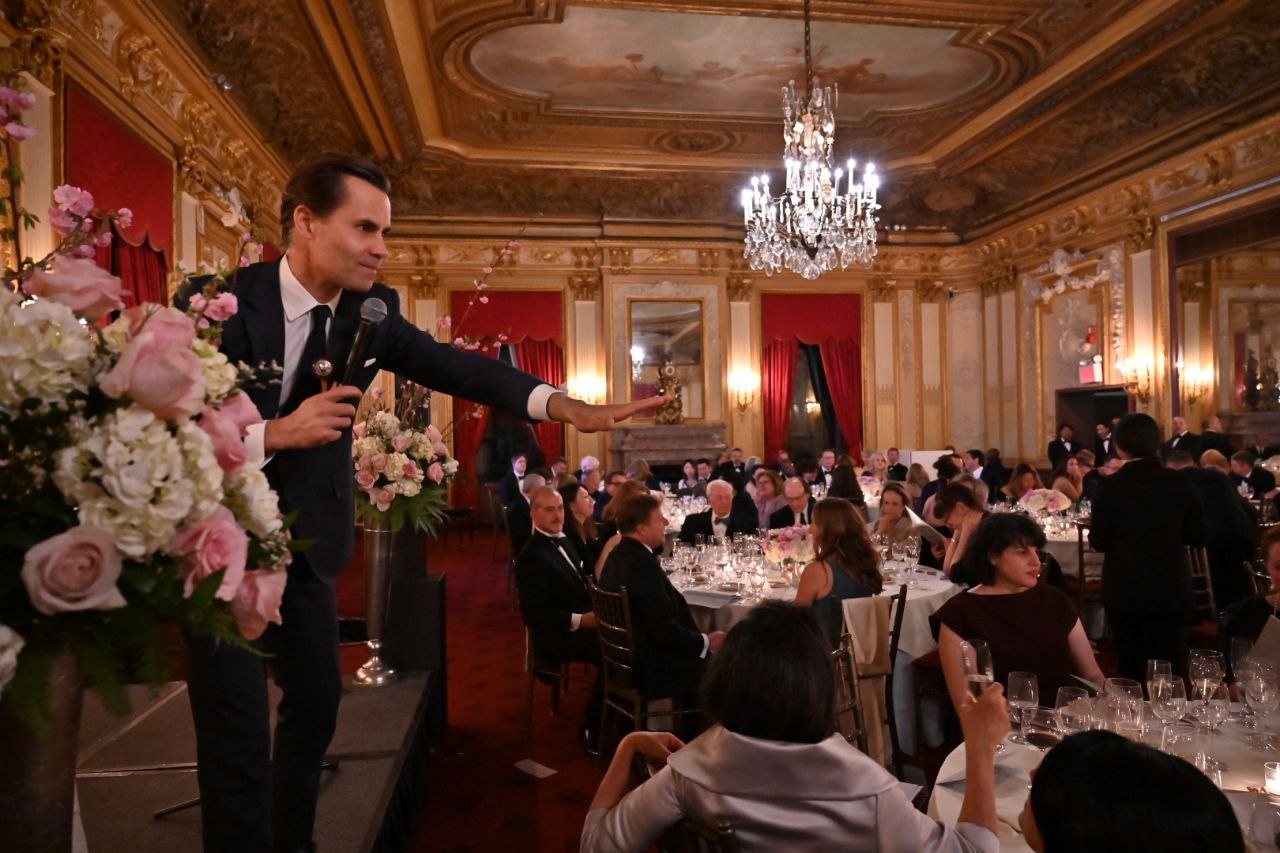 Nel club più esclusivo di New York, alla serata di gala per promuovere ...