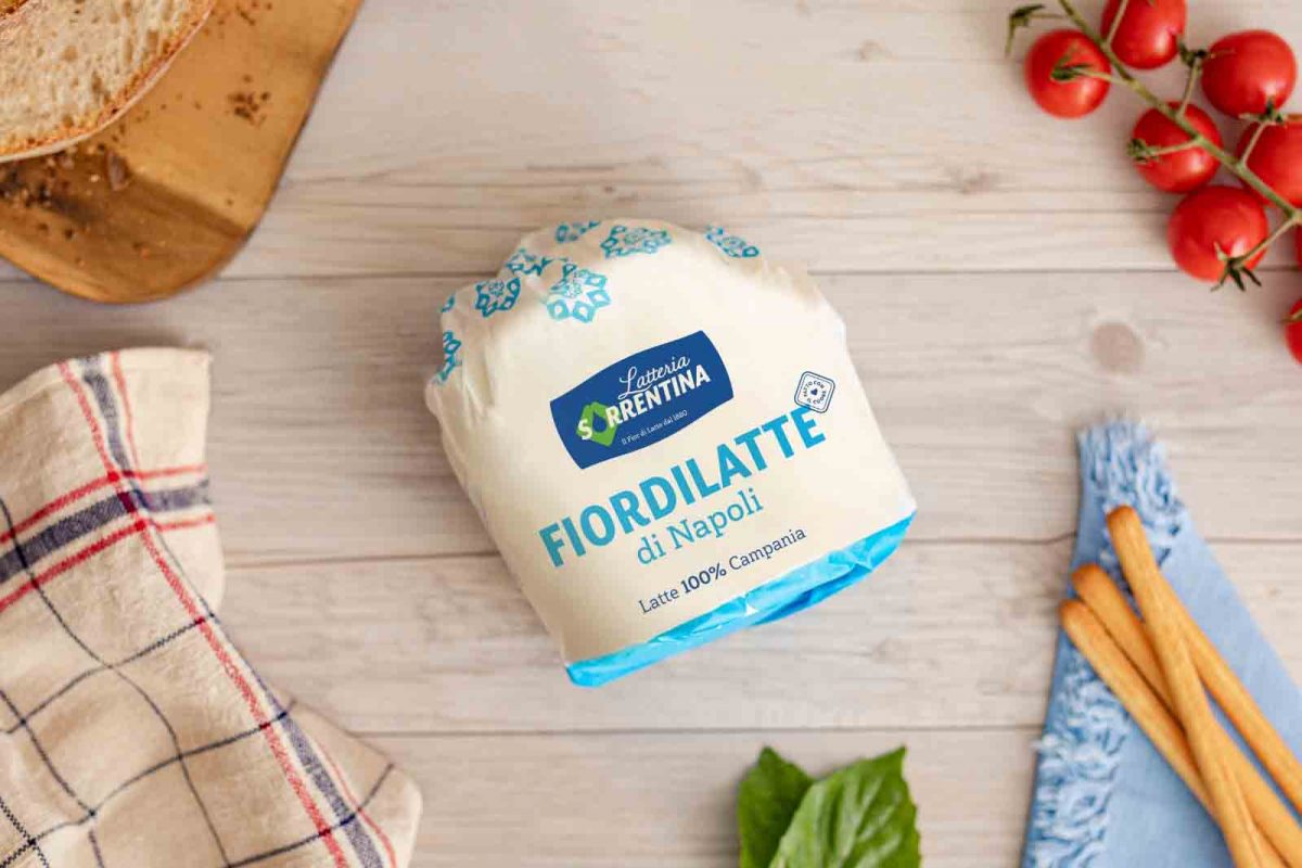 Tutta l'innovazione del fiordilatte Latteria Sorrentina, una storia 100 ...