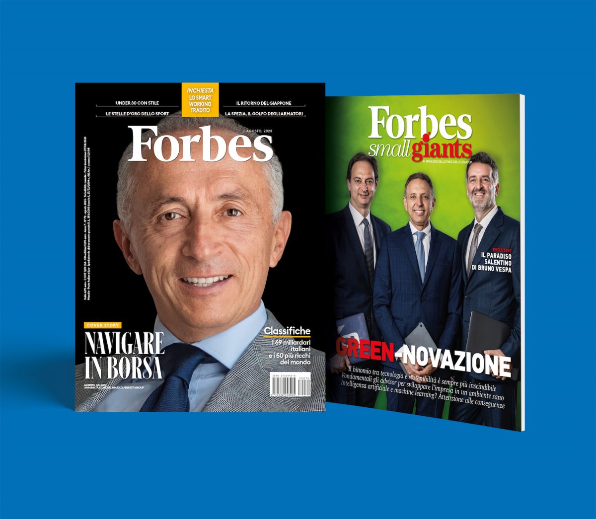 Forbes Italia di agosto in edicola con le classifiche dei miliardari